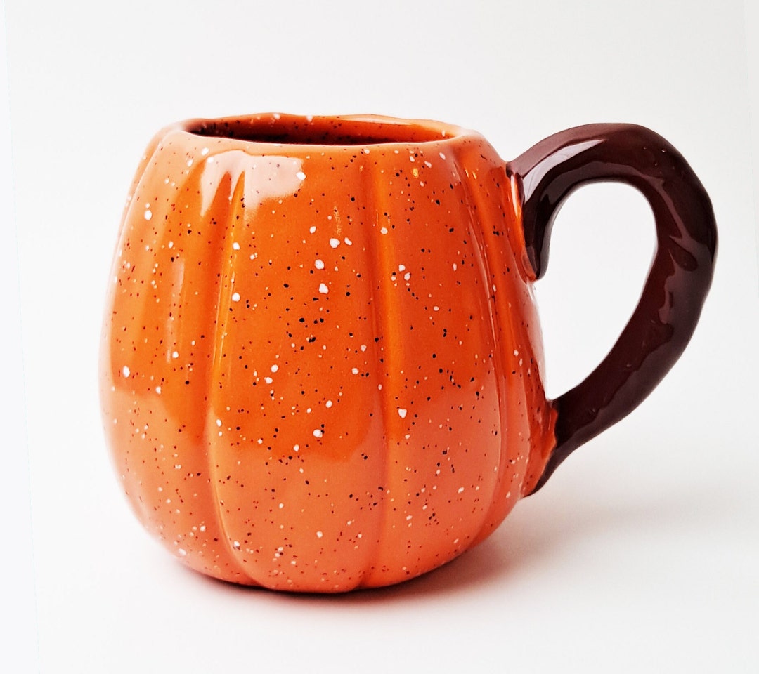 Speckled Pumpkin Mug Tableware Fall Coffee Mug Pumpkin Spice Mug Autumn ...