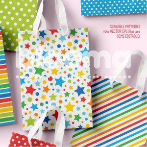 Primary Colors Digital Paper Pack Primary Colors Birthday - Etsy