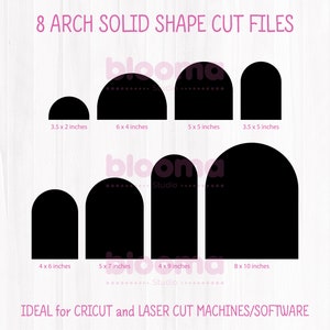 Arch SVG Arch Wedding Invitation Template Arch Shape Svg - Etsy