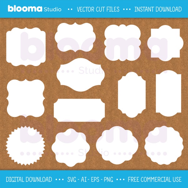 Decorative Labels - Etsy