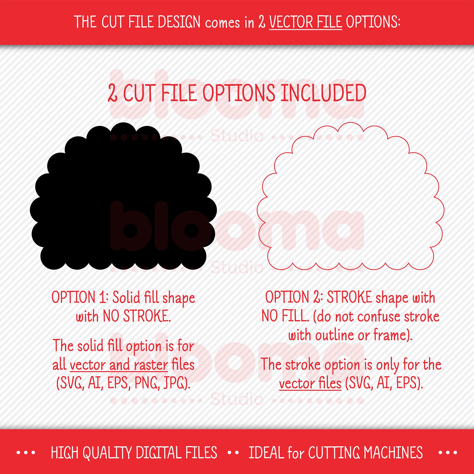 Scalloped Shape SVG, Scalloped Half Circle Svg, Scalloped Tag Svg ...