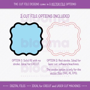 Frames SVG Signs Svg Labels Svg Tags Svg Frame Template - Etsy