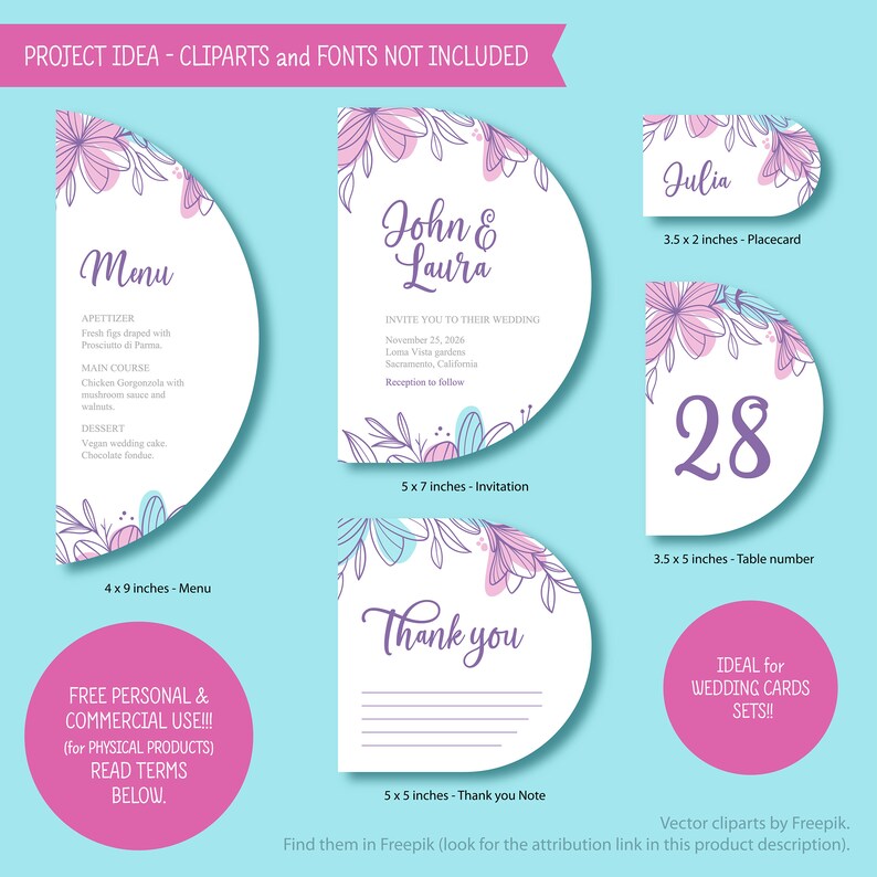 Long Arch SVG Arch Wedding Invite Arch Template Half - Etsy