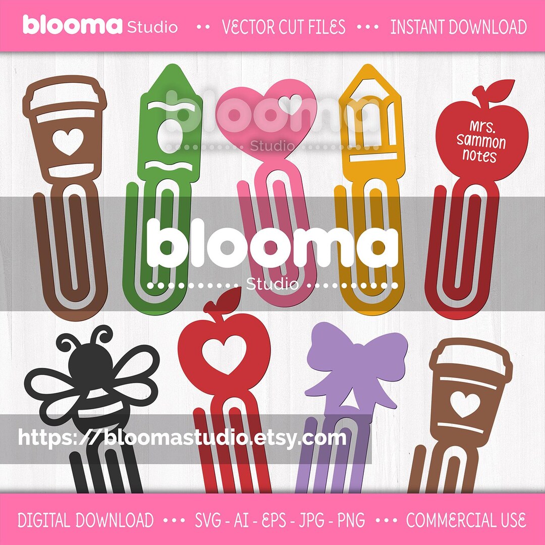 Jumbo Paper Clip Pencil Svg, Jumbo Paper Clip Heart, Teacher Jumbo ...