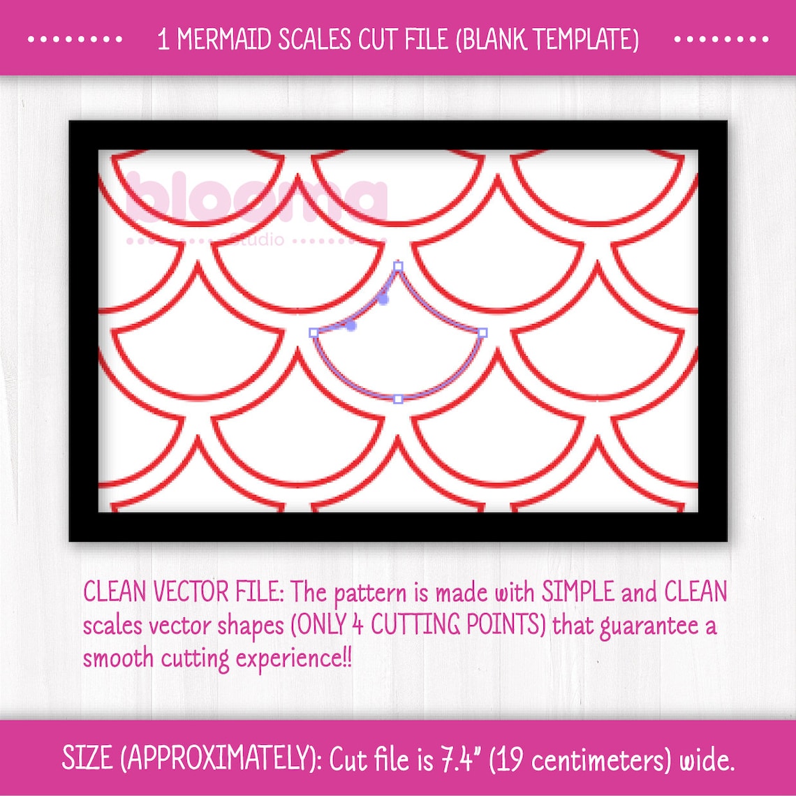 Mermaid Scales SVG, Mermaid Scales Pattern, Seamless File, Scales ...