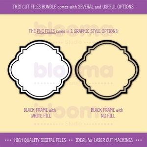 Classic Frames SVG, Sign Svg, Layered Frames Svg, Laser Cut File, Frame ...