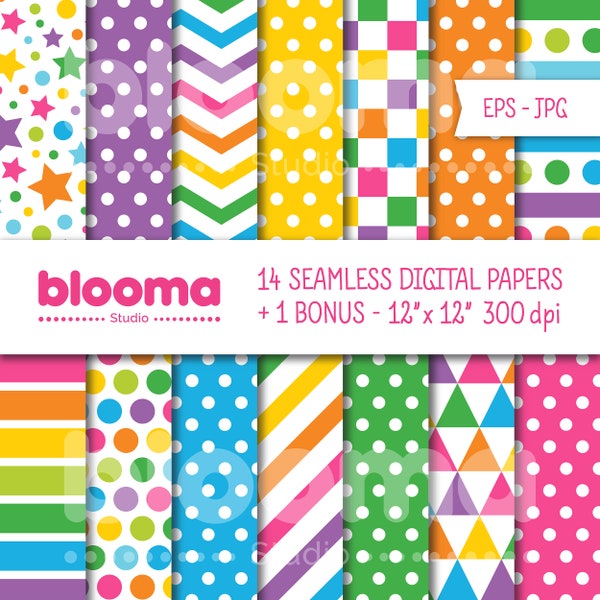 Digital Paper Pack - Etsy