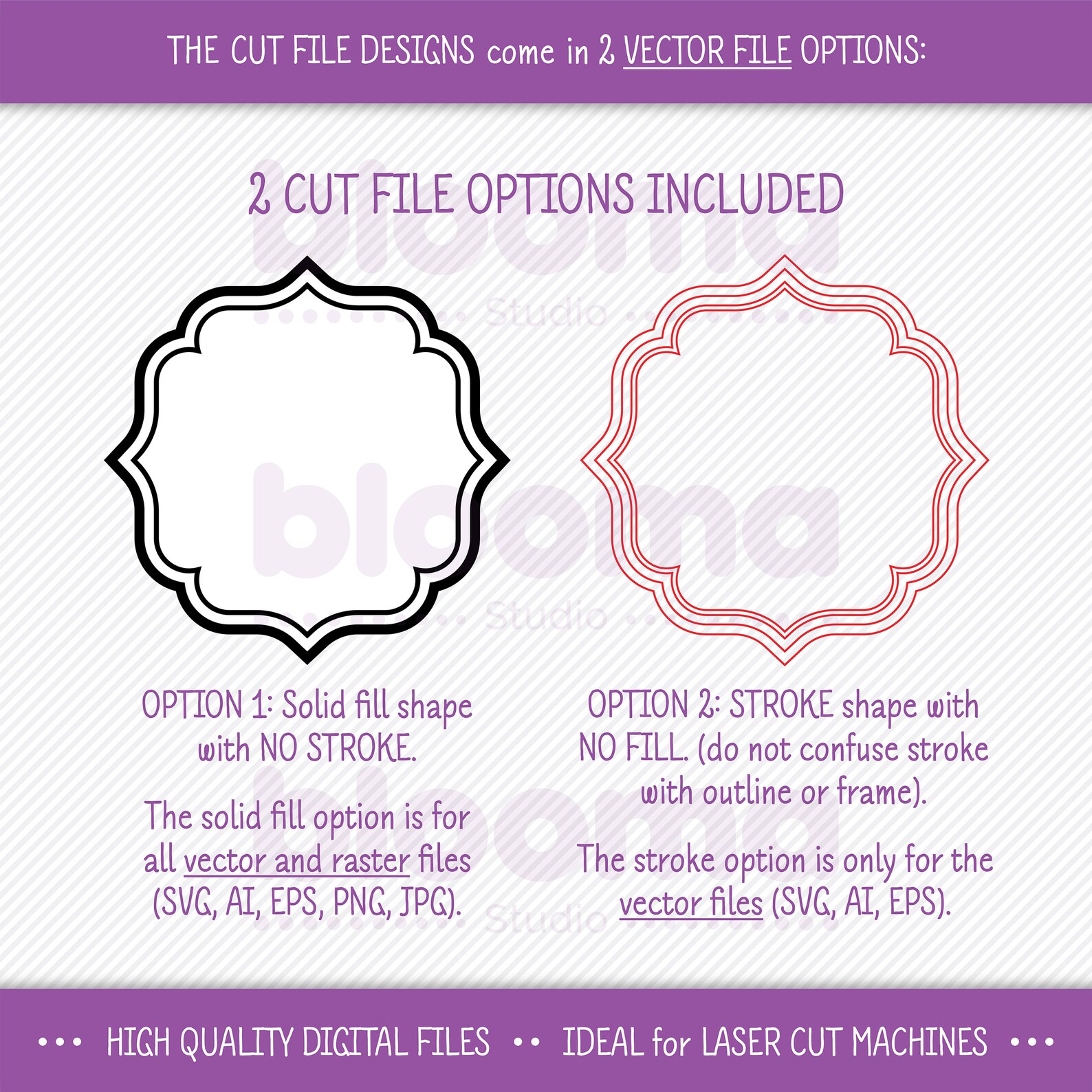 Classic Frames SVG, Layered Frame Svg, Sign Svg, Labels Svg, Laser Cut ...