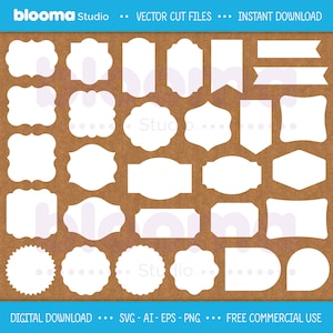 Label Template - Etsy