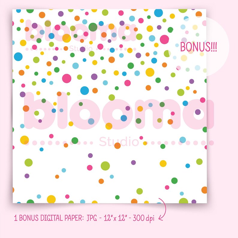 Rainbow Digital Paper, Rainbow Seamless File, Bright Color Pattern ...