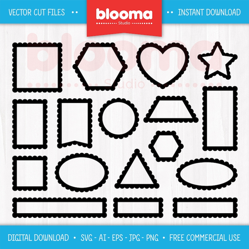 Ruffle Circle Frame - Etsy