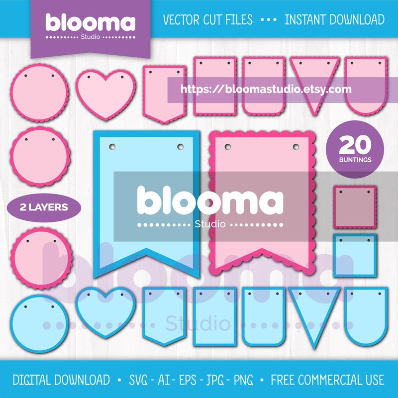 Happy Birthday Flag Banner Pattern - Etsy