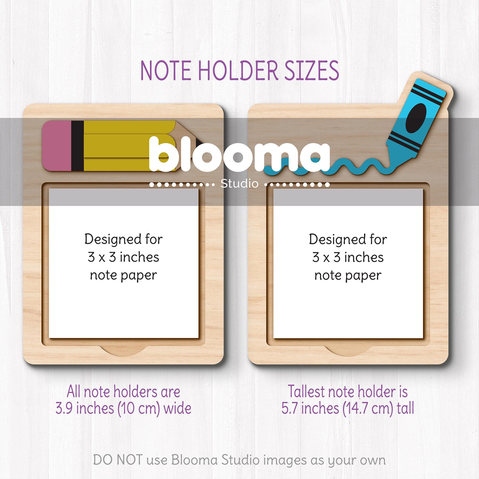 Teacher Note Holder Svg Bundle, Teacher Appreciation Gift, Personalized ...