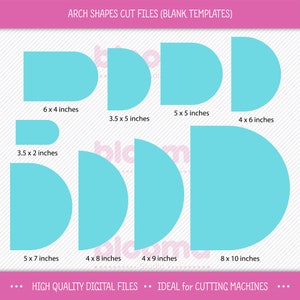 Arch SVG Bundle, Invite Cut Files, Arch Wedding Invitation Template ...