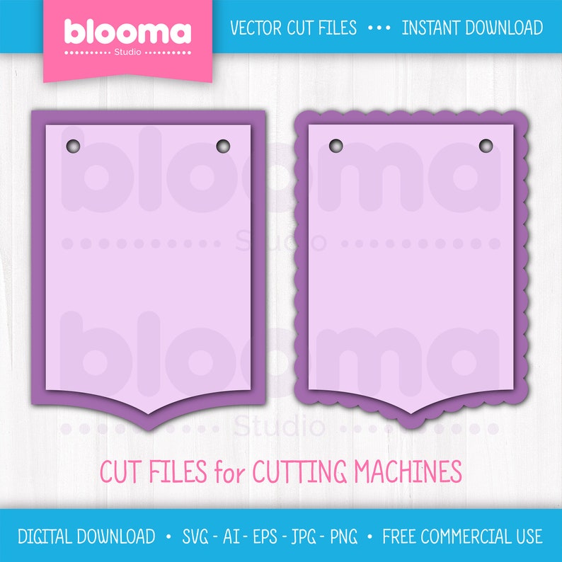 Scalloped Banner Svg, Party Banner PNG, Banner Flag Svg, Birthday ...