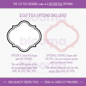 Classic Frames SVG, Layered Sign Svg, Laser Cut File, Frame Clipart ...