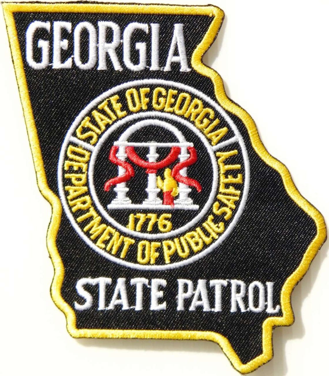 Police Patch Embroidered Collectible GEORGIA STATE PATROL | Etsy
