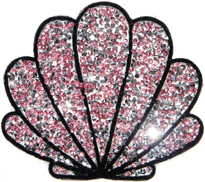 Shell Little Mermaid Ariel Disney Princess Crystal Sequin | Etsy