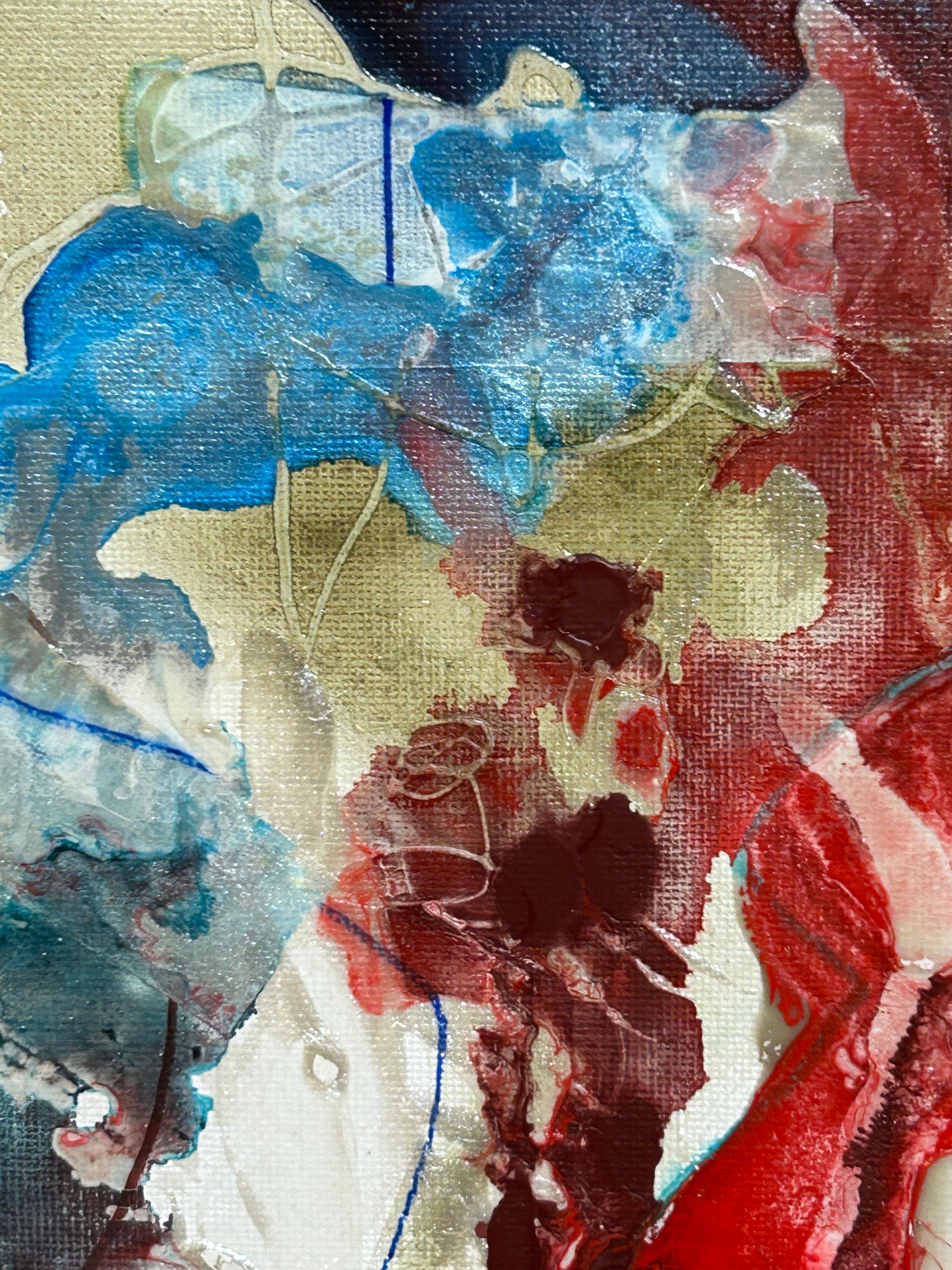 Kill the Pharaoh and Burn the Pyramid, Original Artwork Abstract ...