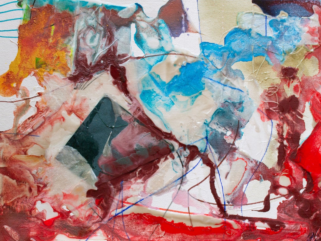 Kill the Pharaoh and Burn the Pyramid, Original Artwork Abstract ...