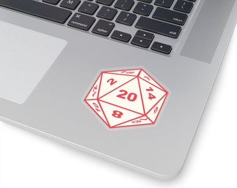 Sticker Dragon Dice Art DND Gift Gift for Dnd D20 Gift - Etsy