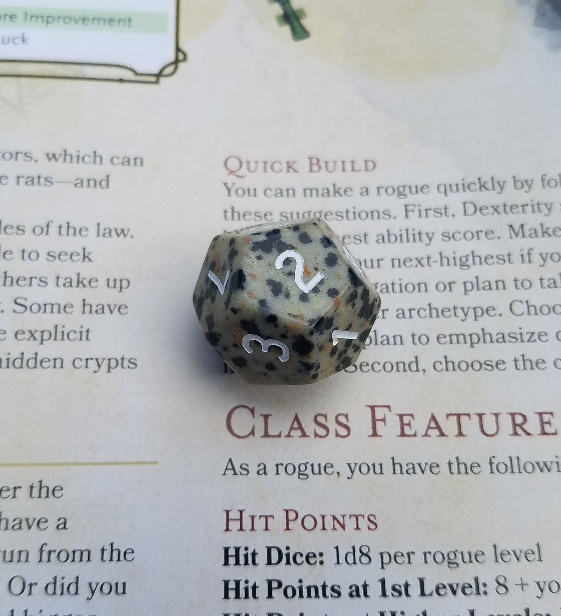 Gemstone Spotted Stone Hand Carved Polyhedral Dice Dnd Dice | Etsy