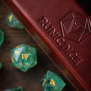 Green Fluorite Gemstone Dice (chlorophane) Hand Carved Polyhedral Dice ...