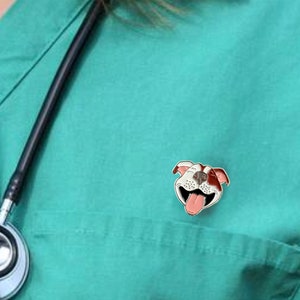 Vet Tech Week Thank You Gift, Veterinary Scrub Pin, Veterinary ...