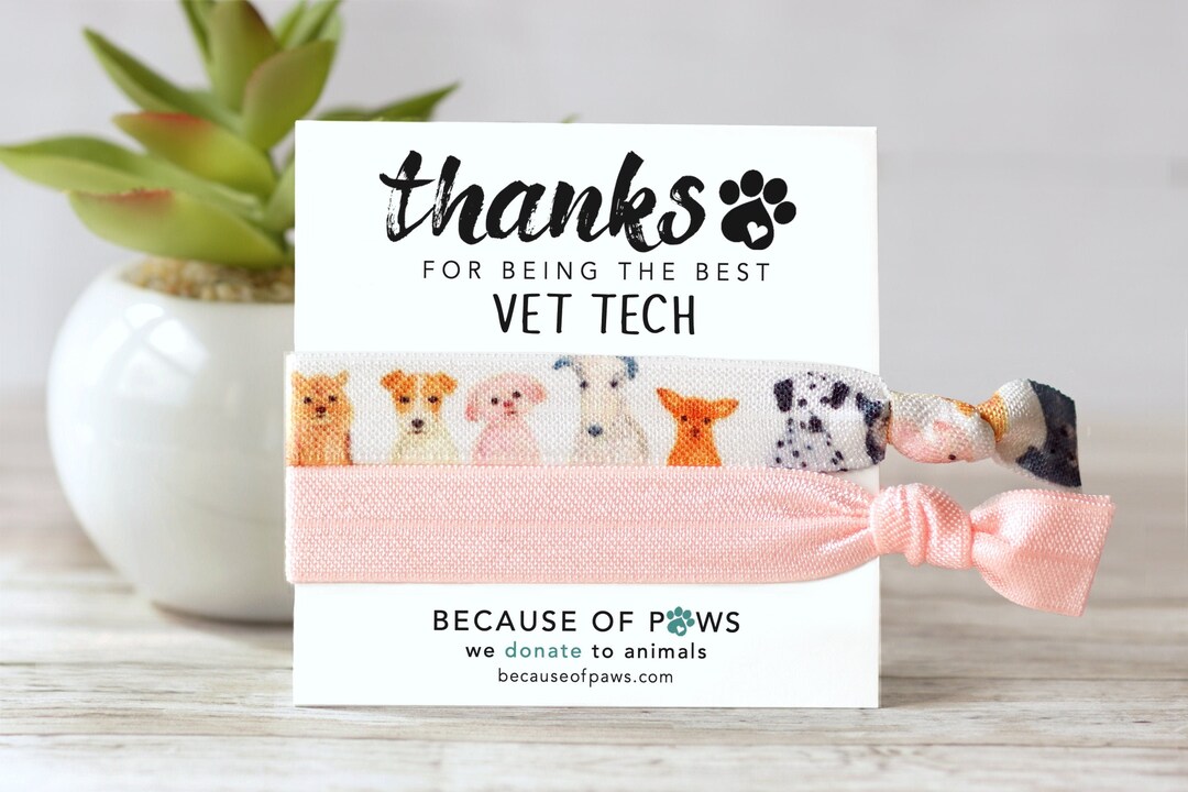 Vet Tech Thank You Gift for Her, Vet Tech Week Thank You Gift, Vet Med ...