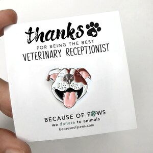 Vet Tech Week Thank You Gift, Veterinary Scrub Pin, Veterinary ...