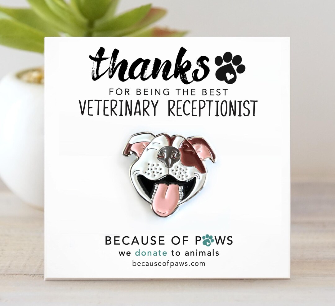 Vet Receptionist Week Thank You Gift, Veterinary Receptionist ...