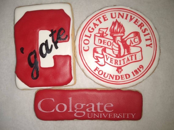 Colgate University Cookies - Etsy