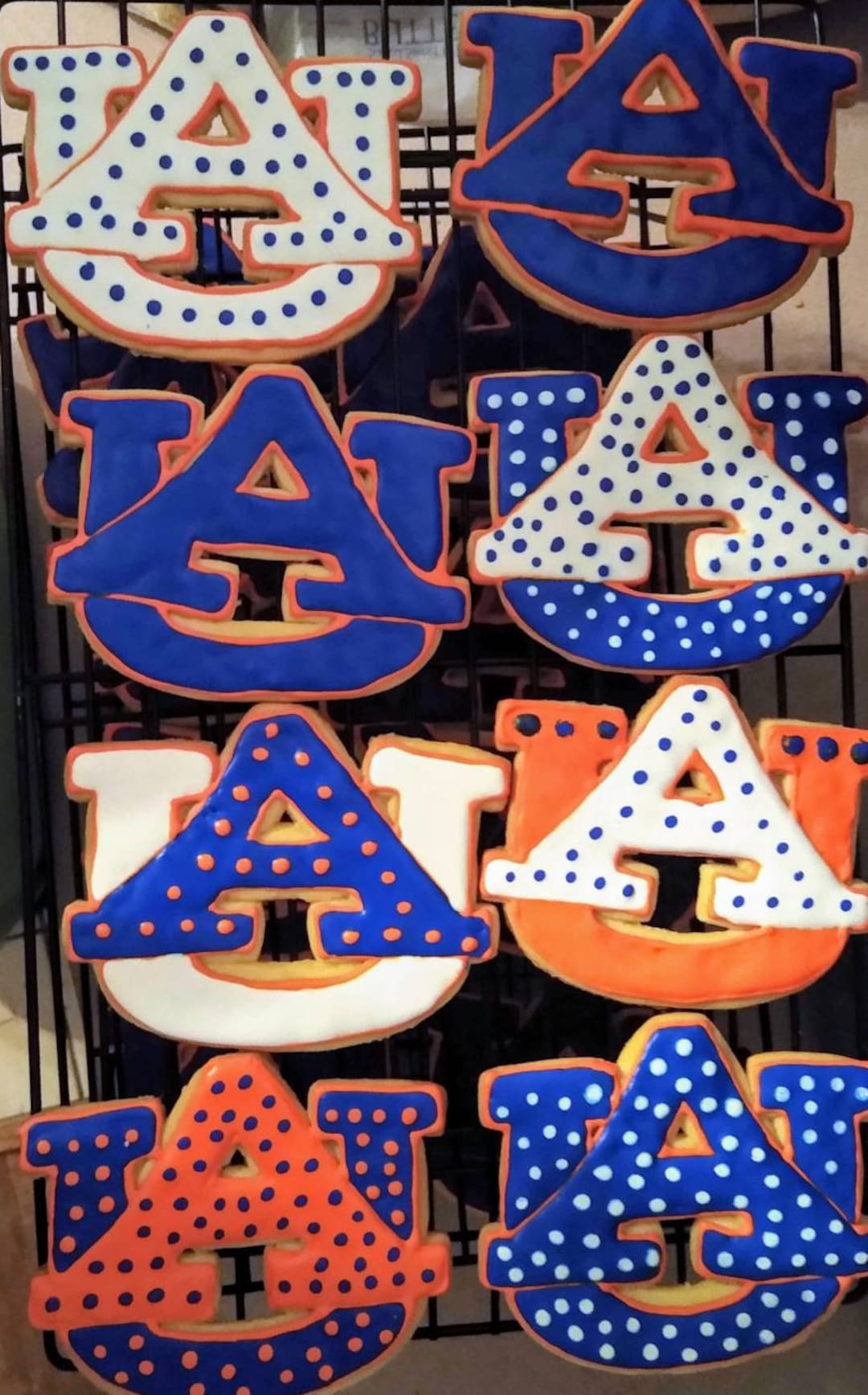 Auburn University Cookies - Etsy