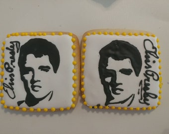 Elvis / Las Vegas Handmade Sugar Cookies - Etsy