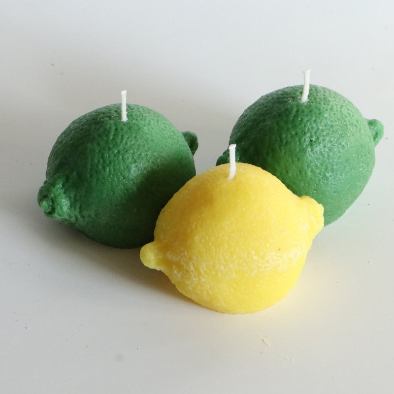 Lemon Candle - Etsy