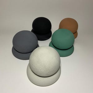 Moon Essential Oil Diffuser, Smokeless Aromatherapy Diffuser, Concrete ...