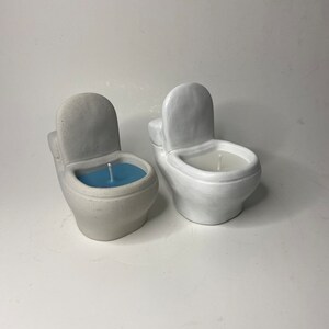 Toilet Bowl Candle, Funny Gifts, Bathroom Decor, Housewarming Gifts ...