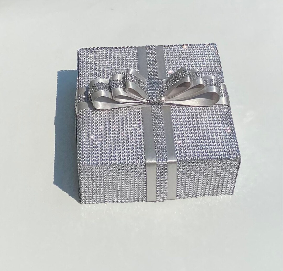 Wedding Gifts, Anniversary Gifts, Wedding Gift Wrap, Large Rhinestone ...