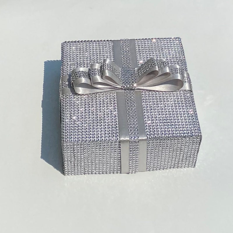 Rhinestone Jewelry Box - Etsy