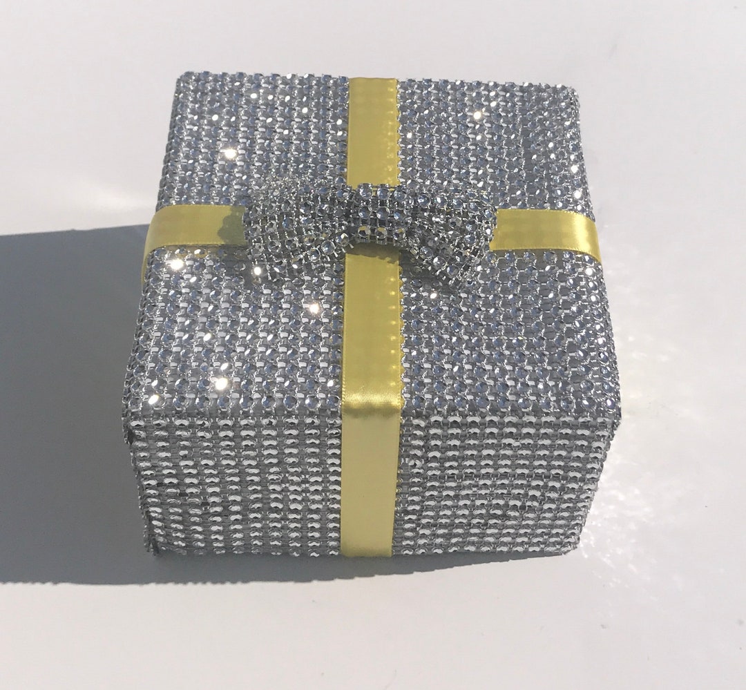 Gift Card Holder, Small Gift Holders, Rhinestone Gift Box, Unique Gift ...