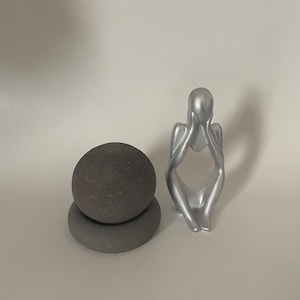 Moon Essential Oil Diffuser, Smokeless Aromatherapy Diffuser, Concrete ...