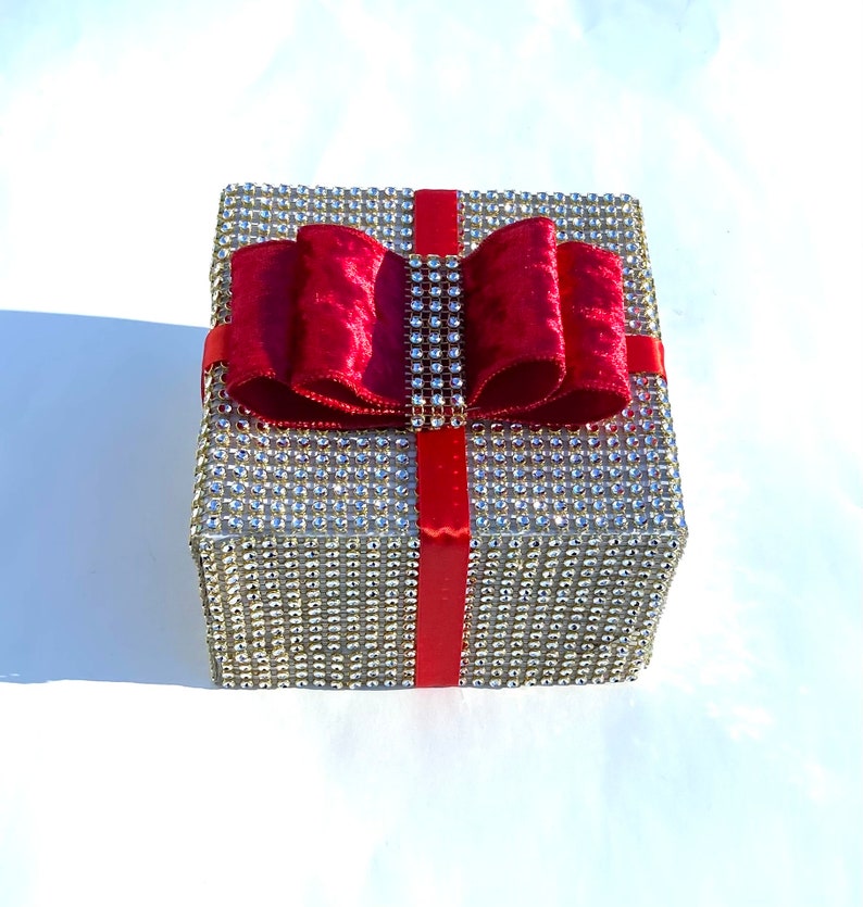 Custom Gift Box Gold Glitter Gift Box Burgundy Gift Box - Etsy