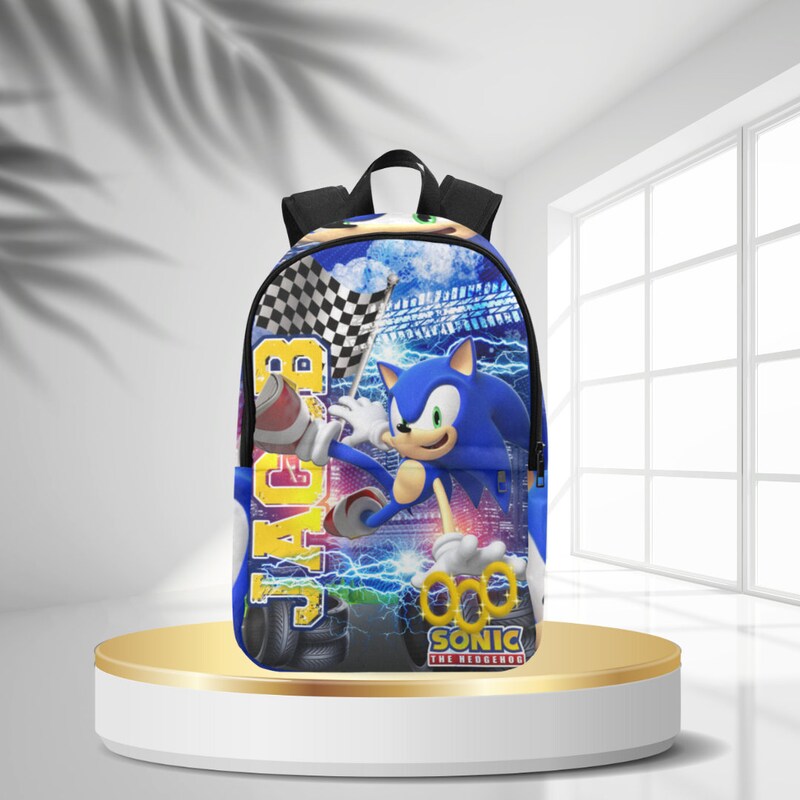 Sonic the Hedgehog Backpack - Etsy