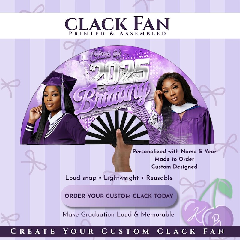 Personalized Hand Fans - Etsy