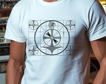 tv test pattern 1950s