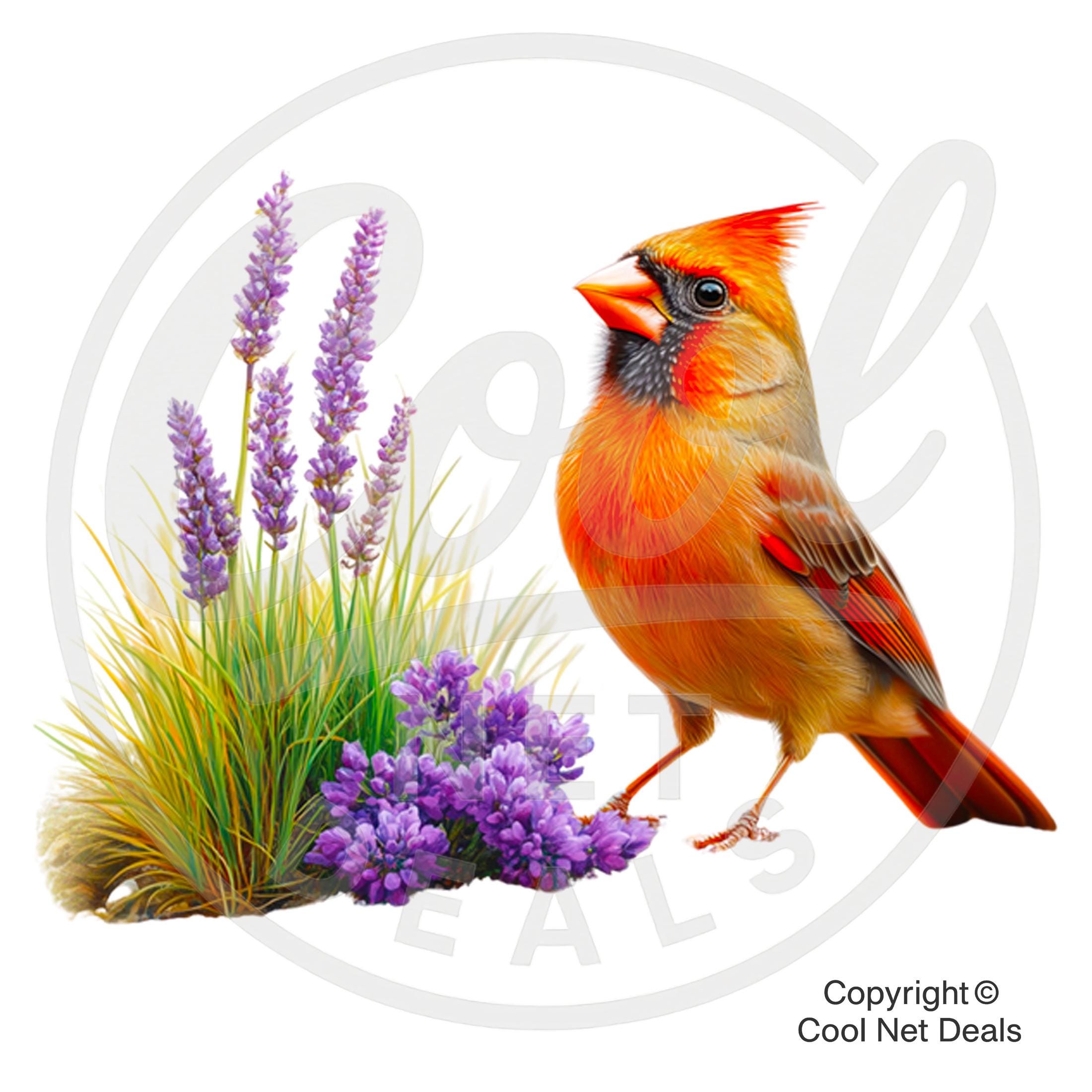 Cardinal Clipart, Bird Clipart, Cardinal PNG Transparent, Bird Crafting ...