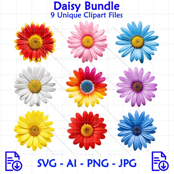 Daisy Svg - Etsy