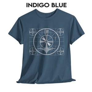Indian Head Test Pattern T-shirt, Vintage TV Vibes Indian Head Test ...
