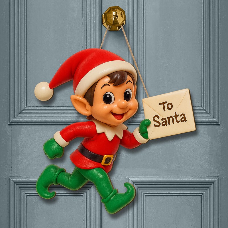 Elf Signs for Wreaths - Etsy