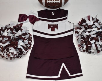 Mississippi State Cheer Uniform - Etsy
